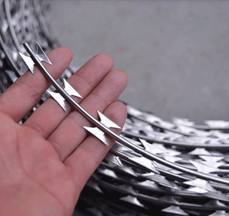 Galvanized Razor Wire - Professional Razor Wire, Concertina Wire ...